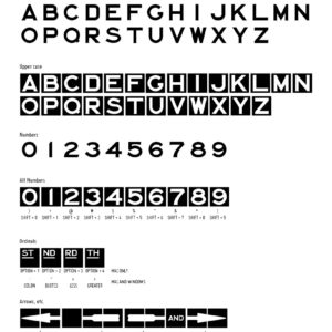 Homepage | NYC Subway Font